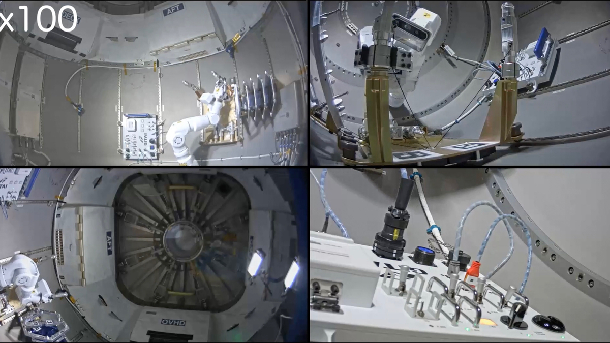宇宙ロボット開発のGITAI、ISS船内での技術実証に成功 - ドローンジャーナル