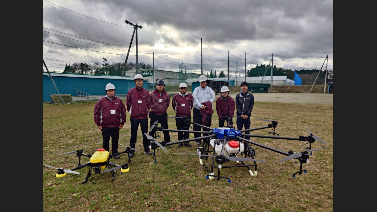 ciRobotics、大型ドローン「ciDroneAG R-70」をグラントマトへ納入 - ドローンジャーナル