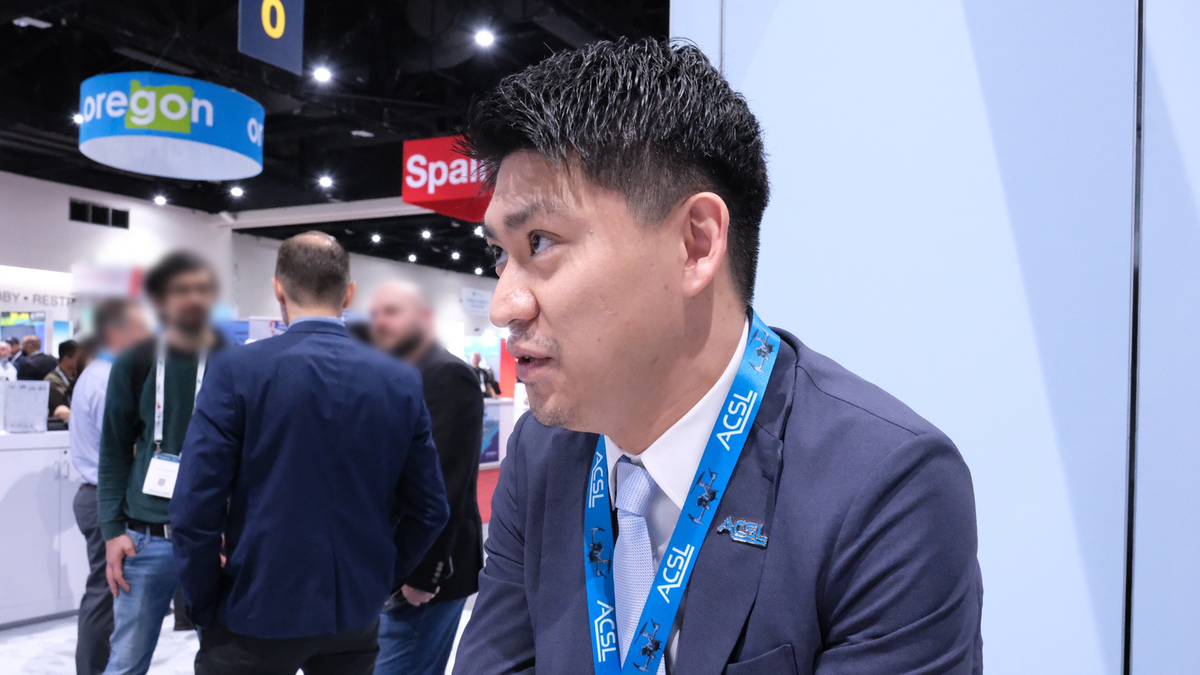 ACSL鷲谷CEO、XPONENTIAL出展で感じた米国市場の手応え - ドローンジャーナル