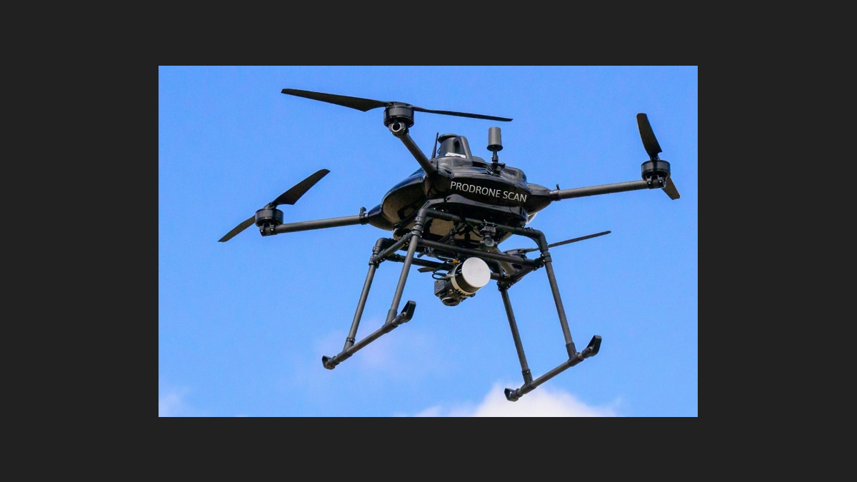 モビリティナビ・VFR・プロドローン、LiDAR測量機一体ドローン「PRODRONE SCAN」発売 - ドローンジャーナル
